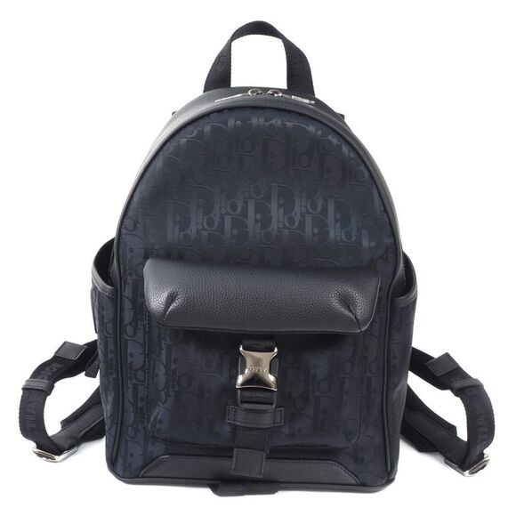 Dior | Bags | Christiandior Explorer Backpack Nylon Leather Black ...